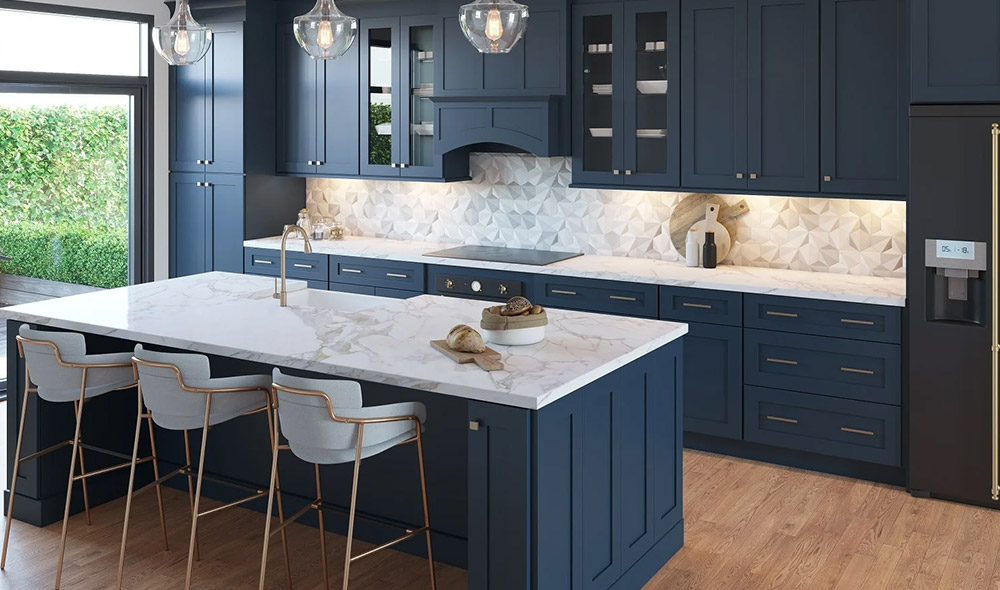 Shaker Blue - 1 Stop Cabinets